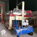 Máy dán thùng carton tự động gập nắp TP-MDT AT01 khổ thùng 50x50cm